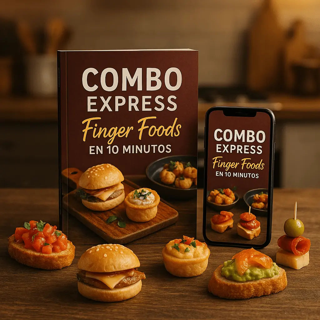 Oferta Especial - 160 Recetas de Finger Food | Combinación Gourmet
